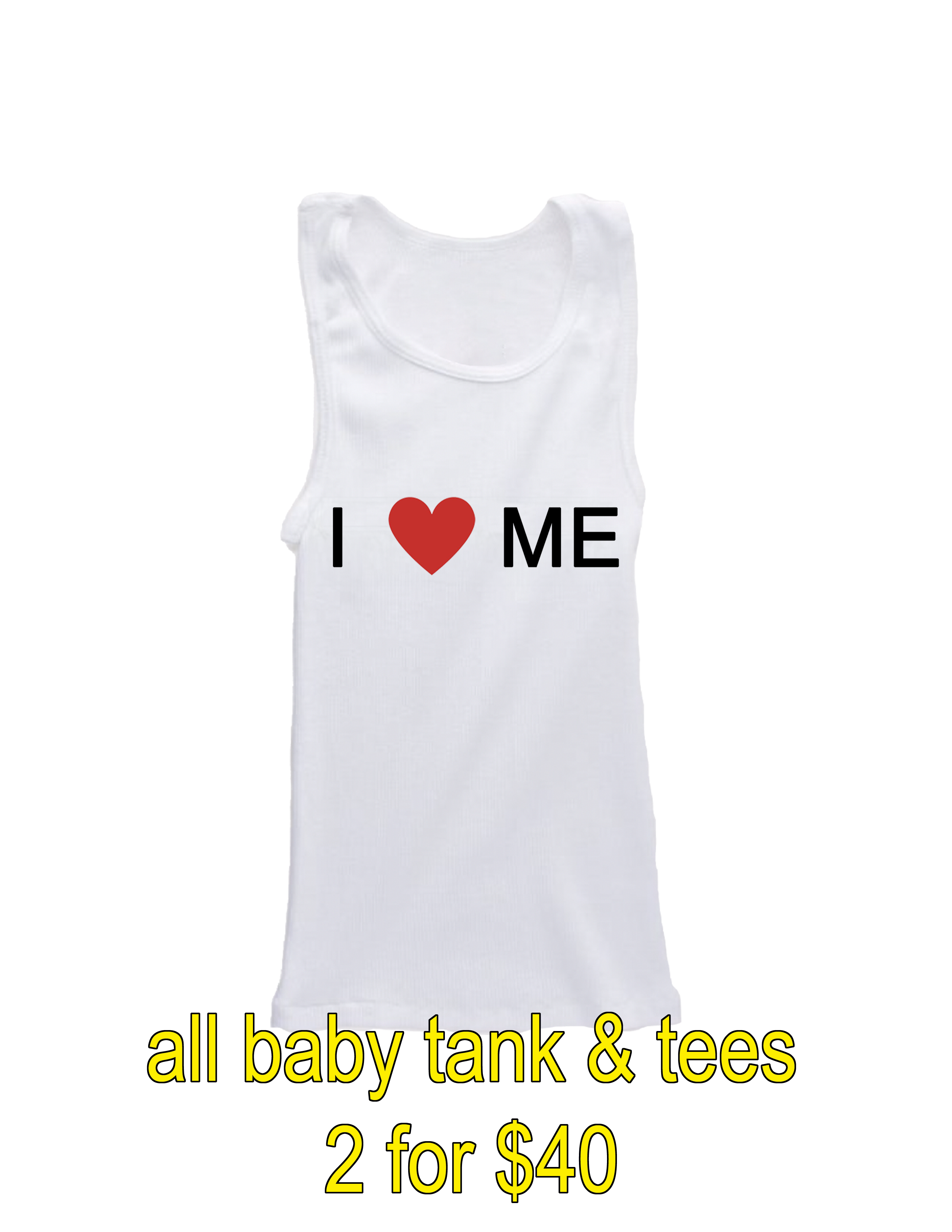 I Love Me Baby Tank – PHANTASY